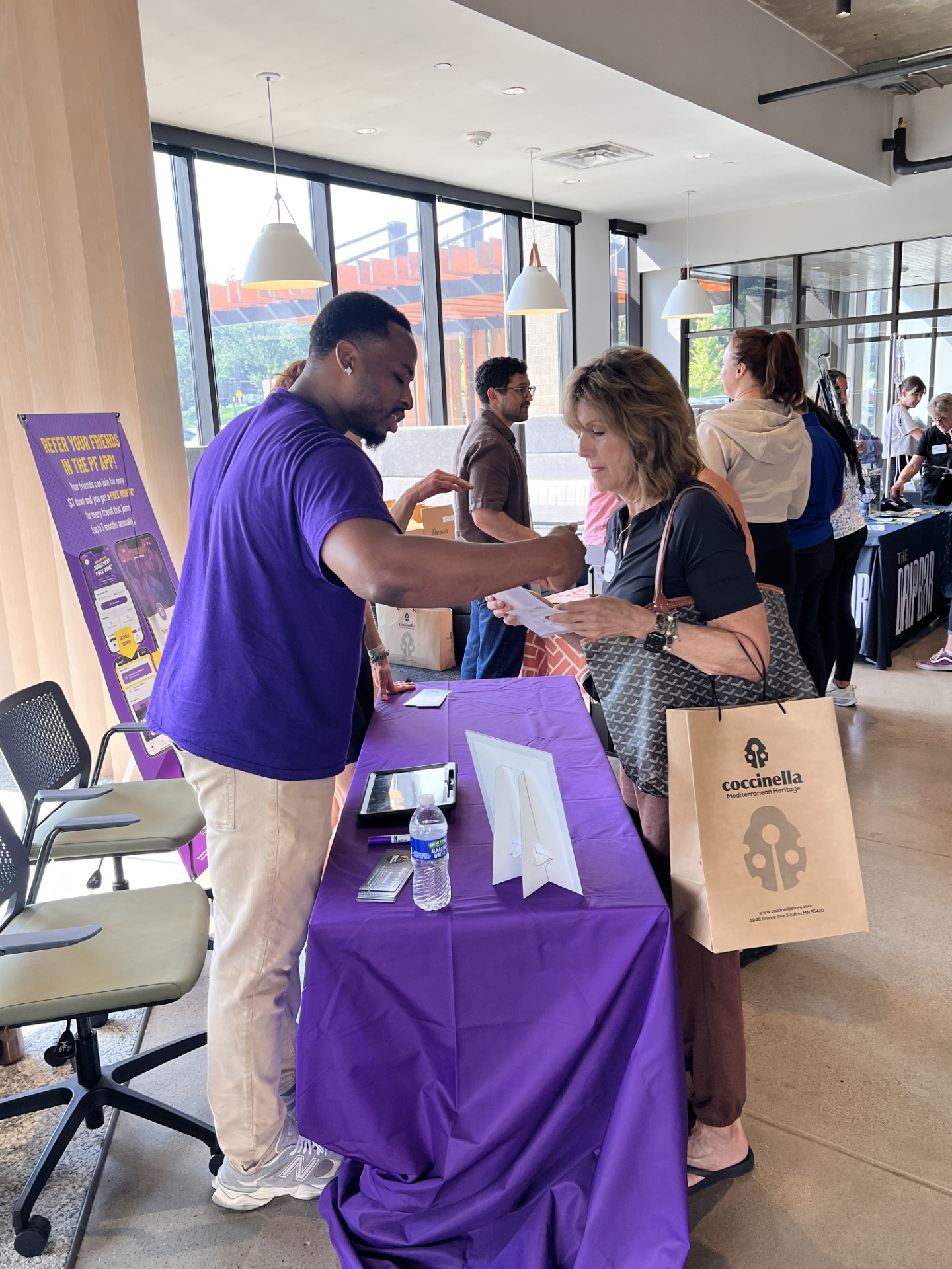 Baseline Fitness Team ‘Aligns & Unwinds’ with Local Community Members ...