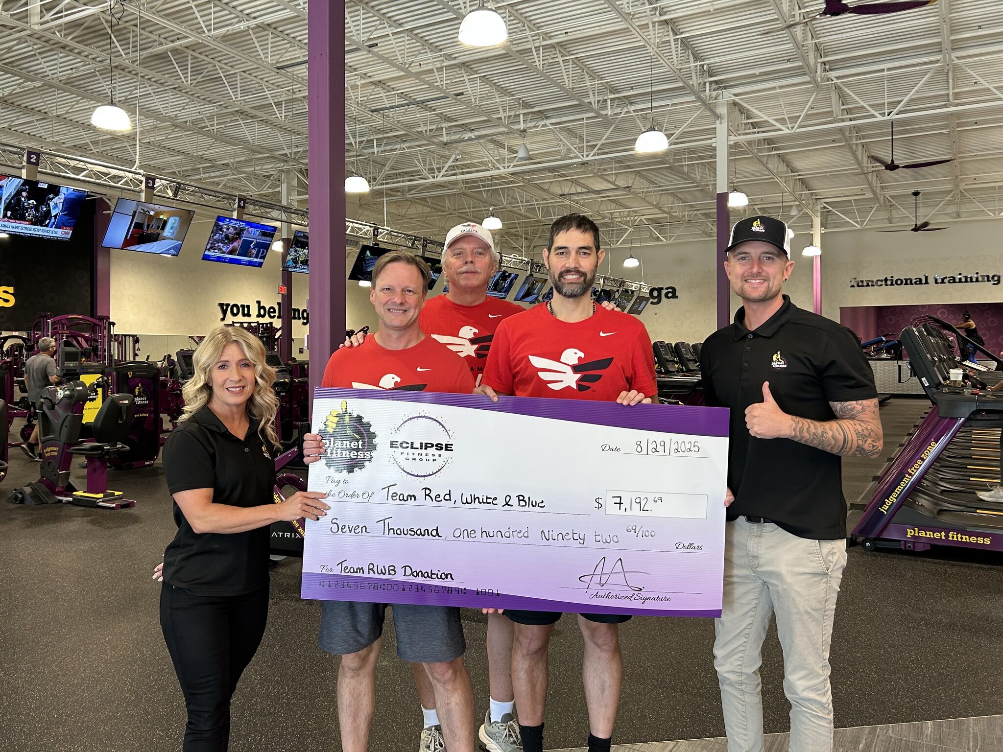 Eclipse Fitness Supports Local Veterans with Team Red, White & Blue ...